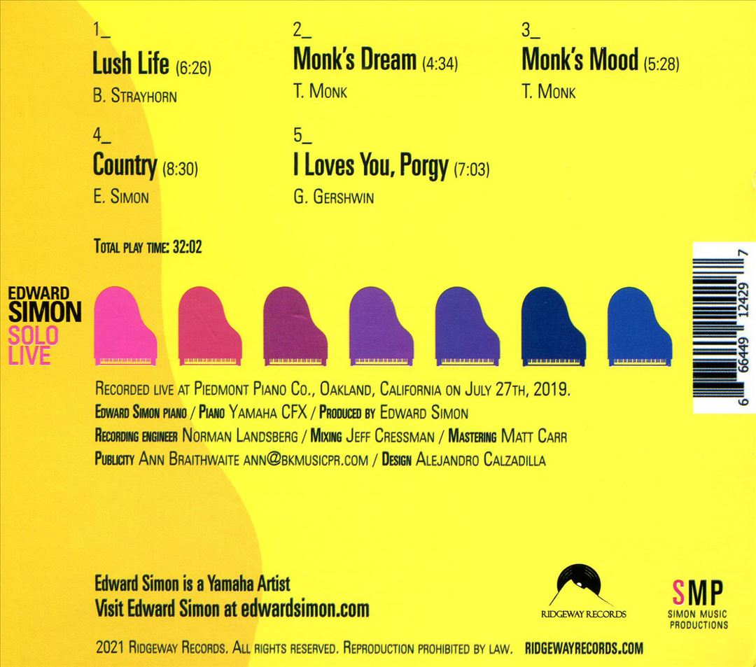 Solo [Live] – Edward Simon – MovieMars