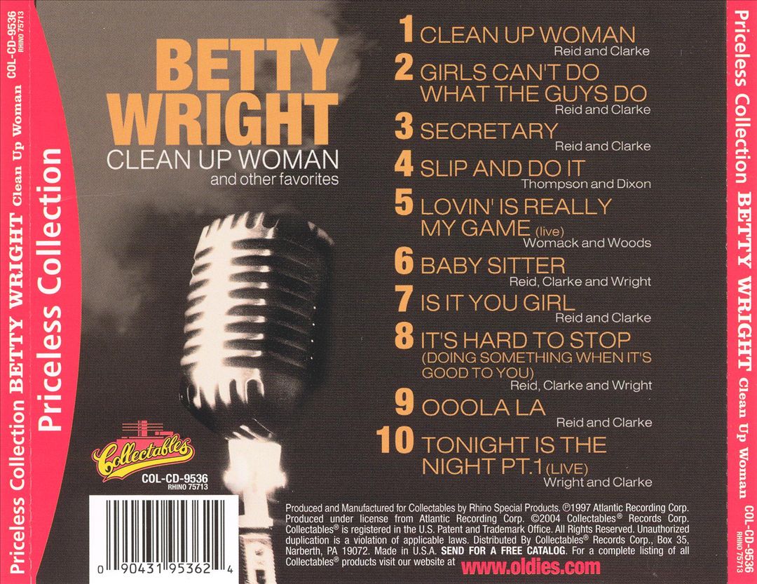 Clean Up Woman – Betty Wright – MovieMars