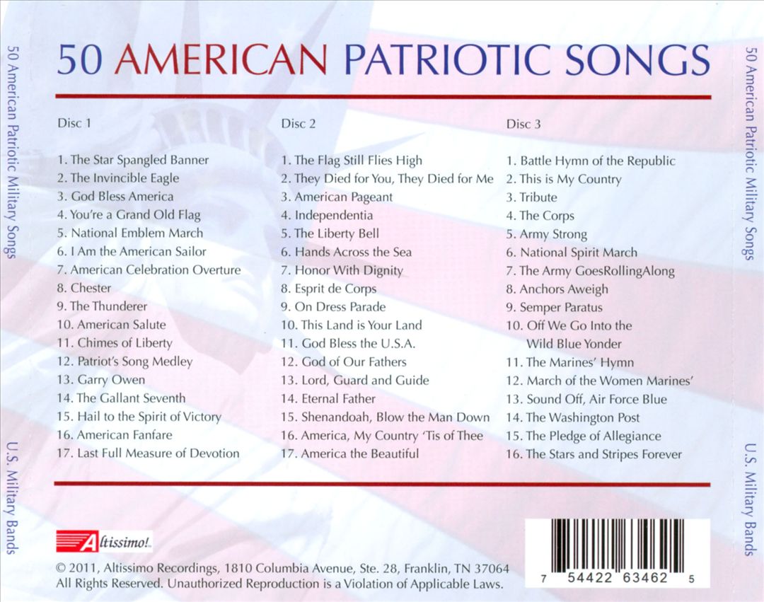 50 American Patriotic Military Songs – The U.S. Military Bands – MovieMars