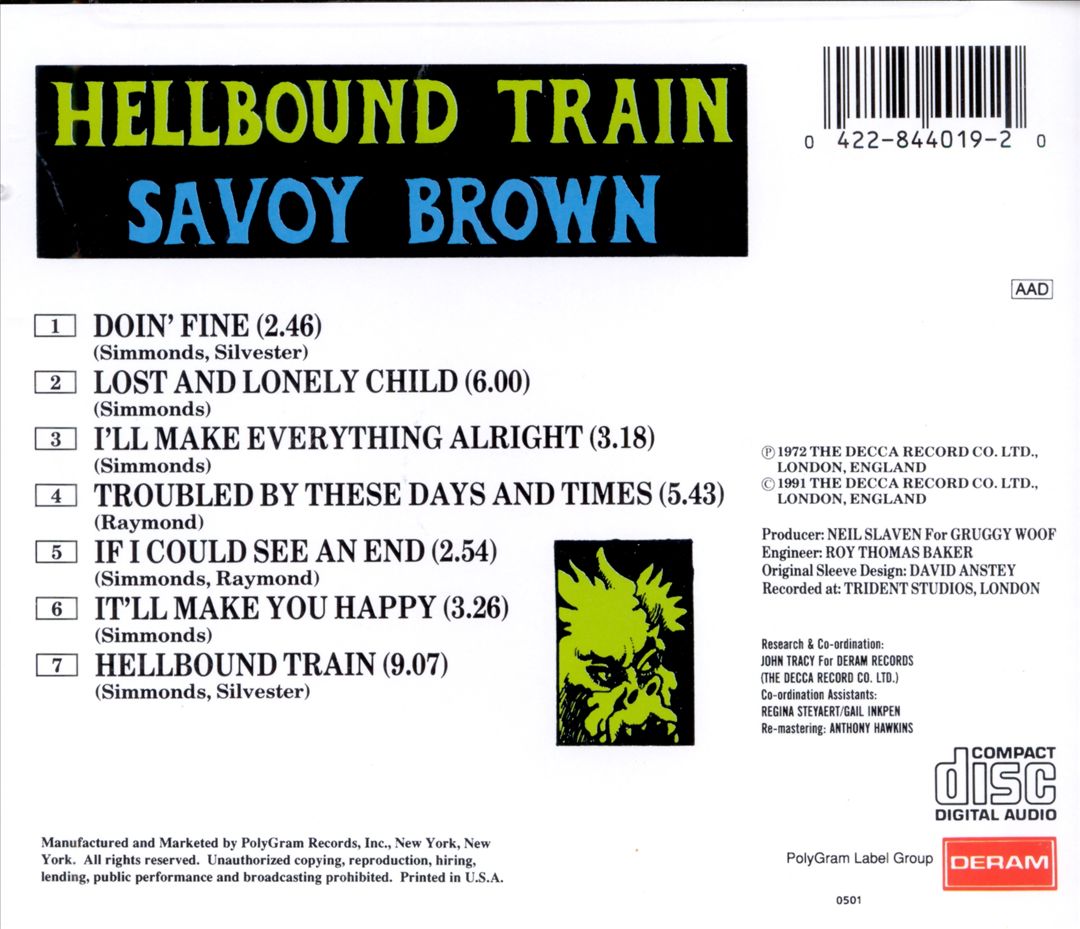 Hellbound Train – Savoy Brown – MovieMars