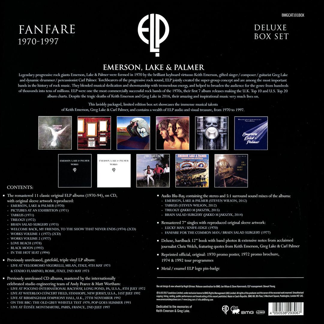 Fanfare: The Emerson, Lake & Palmer Box – Emerson, Lake & Palmer – MovieMars