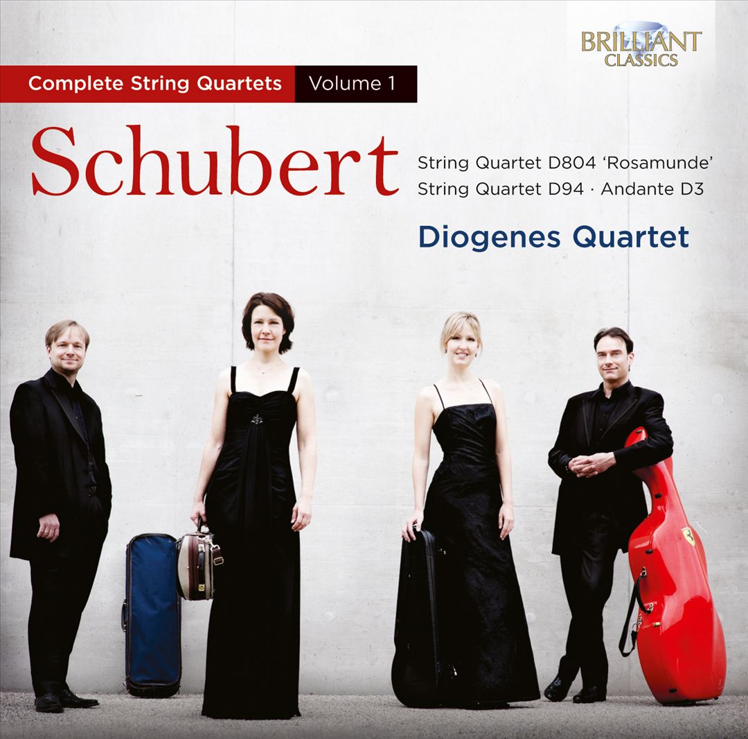 Schubert: Complete String Quartets, Vol. 1 – Diogenes Quartet – MovieMars