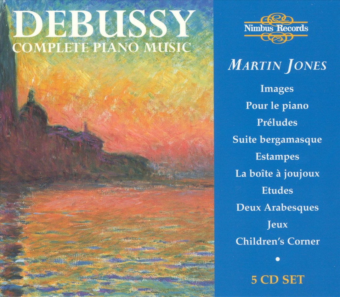 Debussy: Complete Piano Music – Martin Jones – MovieMars