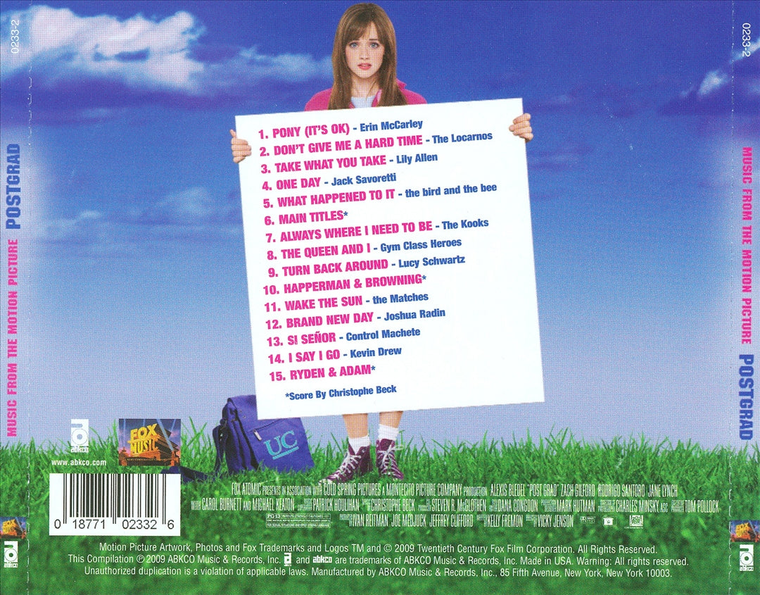 Post Grad – Various Artists – MovieMars