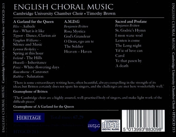 English Choral Music – Cambridge University Chamber Choir – MovieMars