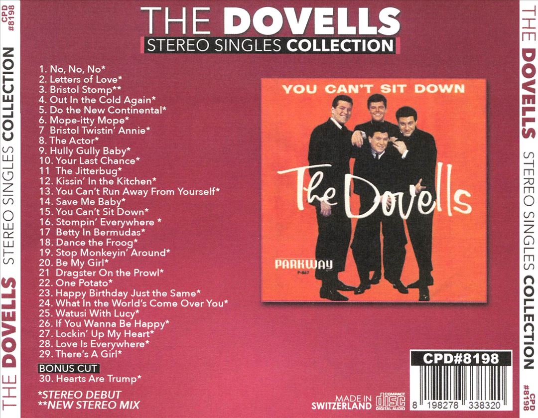 Stereo Singles Collection-All Their Chart Hits – Dovells – MovieMars