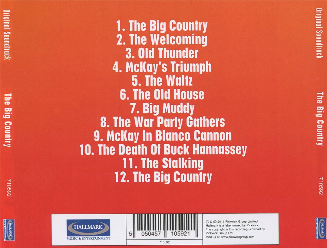 Big Country [Original Soundtrack] – Jerome Moross / Hollywood Studio ...