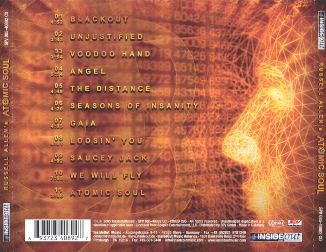 Atomic Soul – Russell Allen – MovieMars