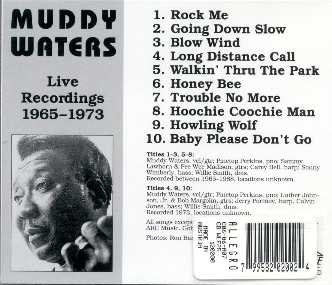 Live Recordings 1965-1973 – Muddy Waters – MovieMars