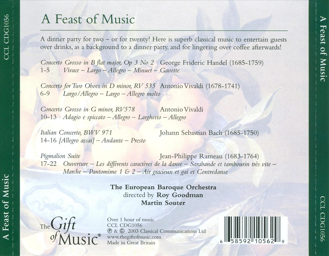 Feast of Music – Roy Goodman / Martin Souter – MovieMars