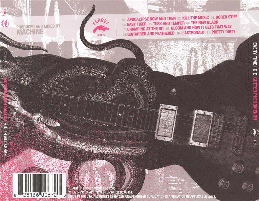 Gutter Phenomenon [Deluxe Edition] – Every Time I Die – MovieMars