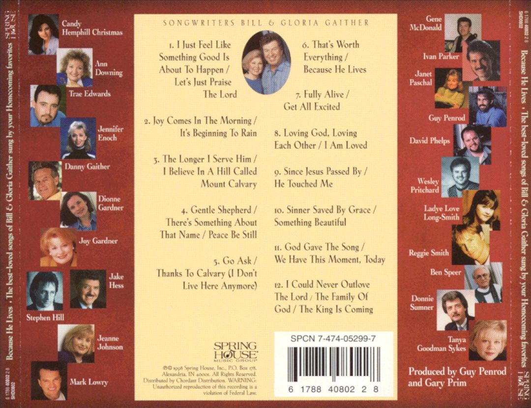 Because He Lives – Bill & Gloria Gaither – MovieMars