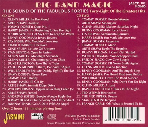 Big Band Magic: The Sound of the Fabulous Forties – Various Artists ...