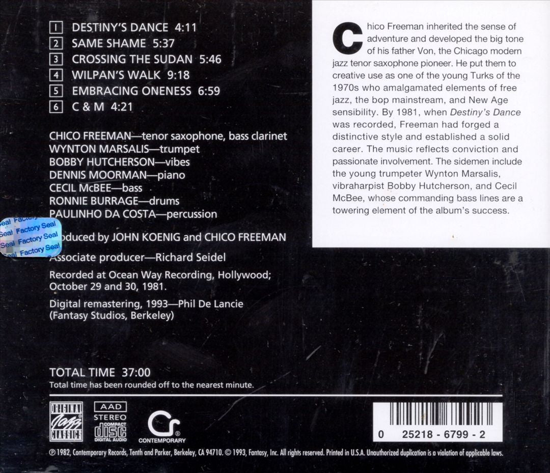 Destiny's Dance – Chico Freeman – MovieMars