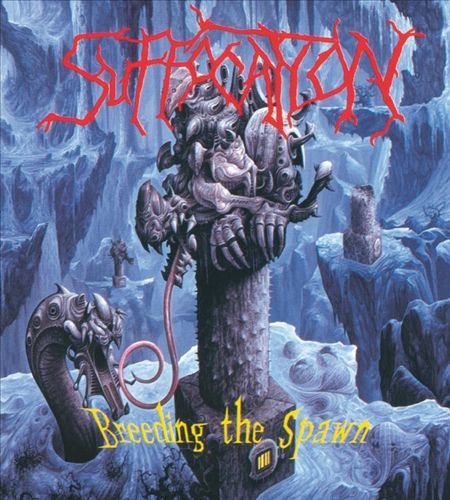 Breeding the Spawn [Transparent Blue Vinyl] – Suffocation – MovieMars