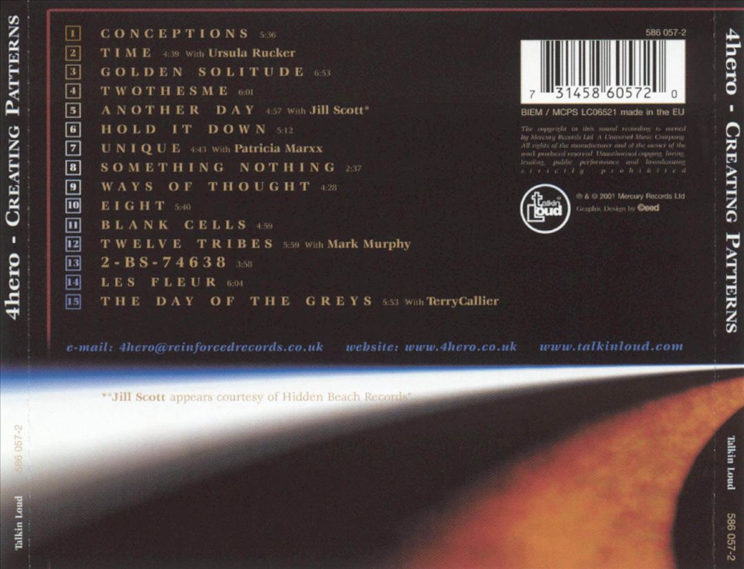 Creating Patterns – 4hero – MovieMars