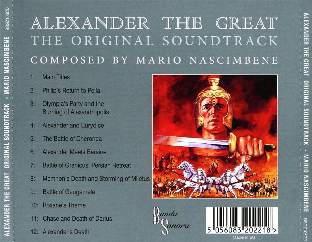Alexander the Great [Original Soundtrack] – Mario Nascimbene – MovieMars