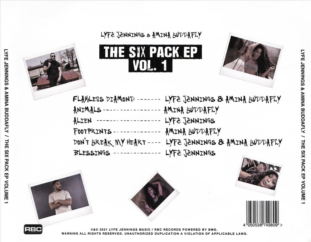 Six Pack EP, Vol. 1 – Lyfe Jennings/Amina Buddafly – MovieMars