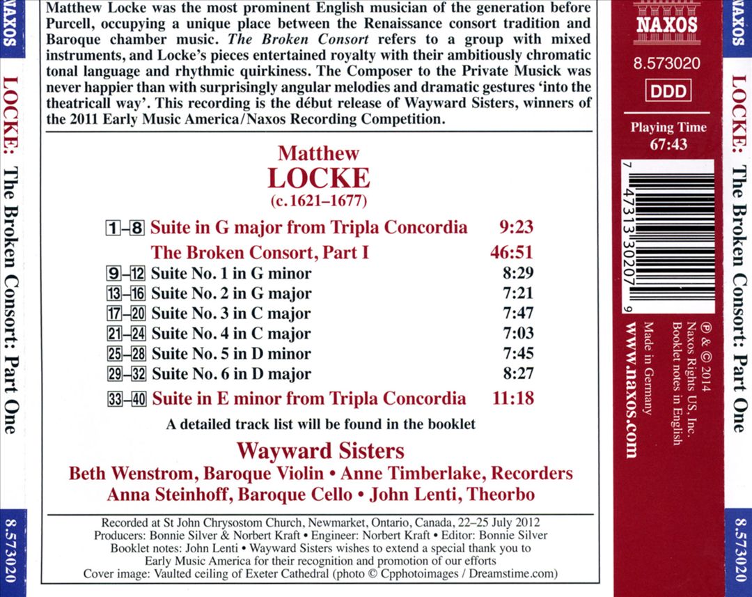 Matthew Locke: The Broken Consort, Part 1 – Wayward Sisters – MovieMars