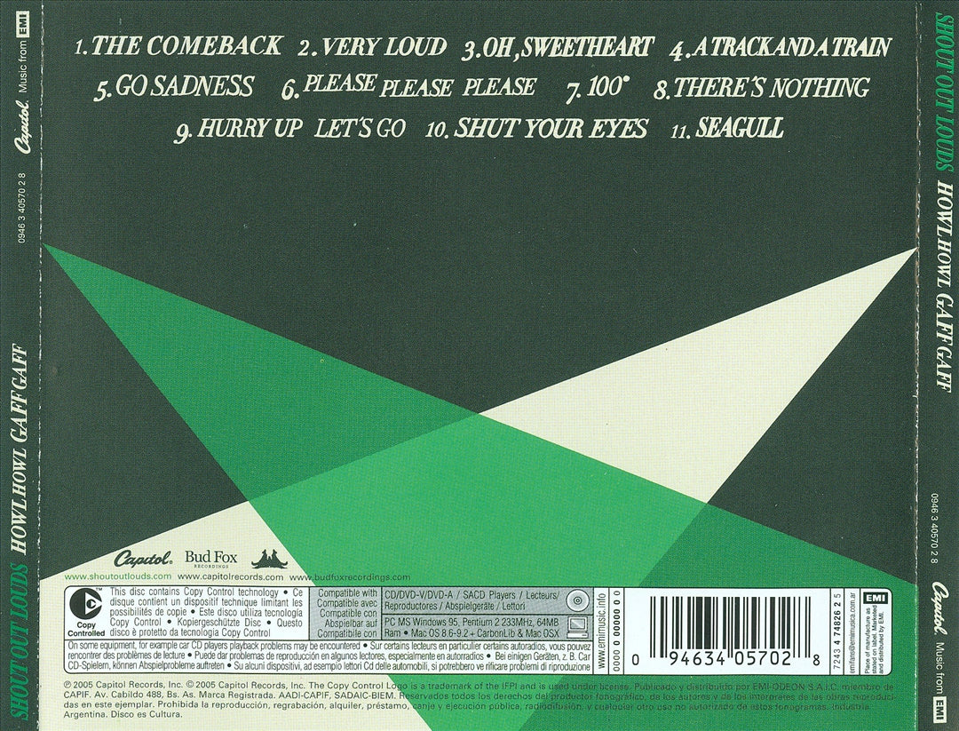 Howl Howl Gaff Gaff – Shout Out Louds – MovieMars