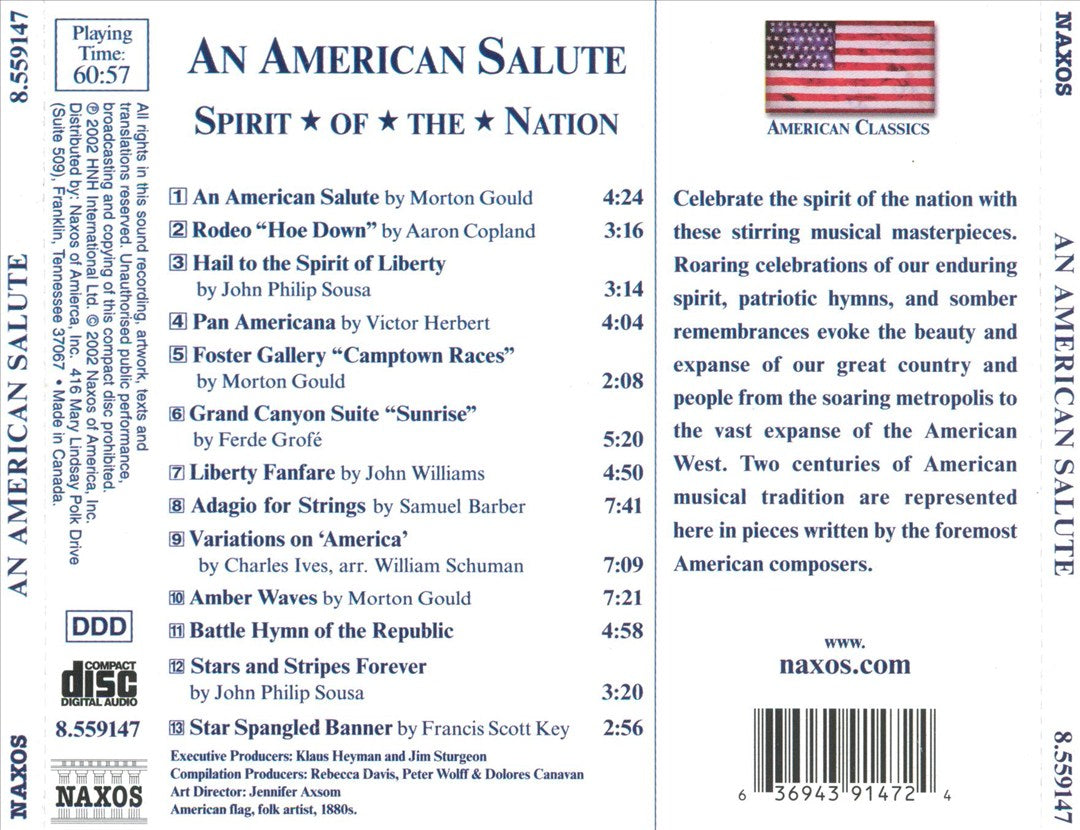 American Salute: Spirit of the Nation – Various Artists – MovieMars