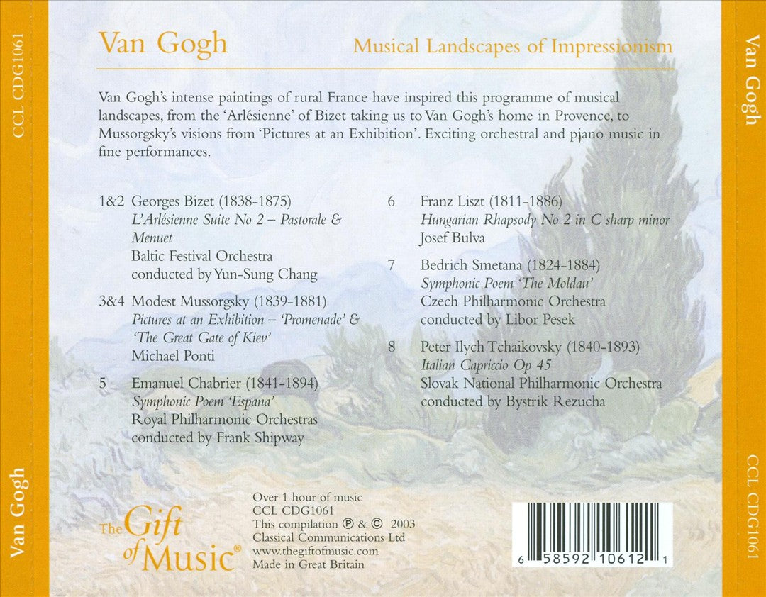 Van Gogh: Music Landscapes of Impressionism – Various Artists – MovieMars