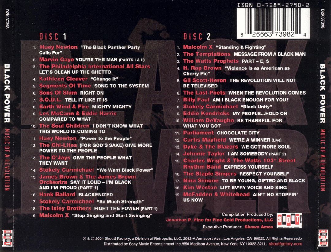 Black Power: Music of a Revolution – Various Artists – MovieMars