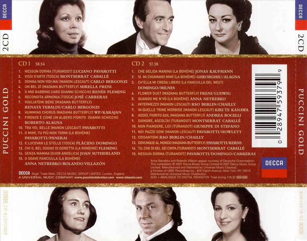 Puccini Gold – VARIOUS ARTISTS – MovieMars