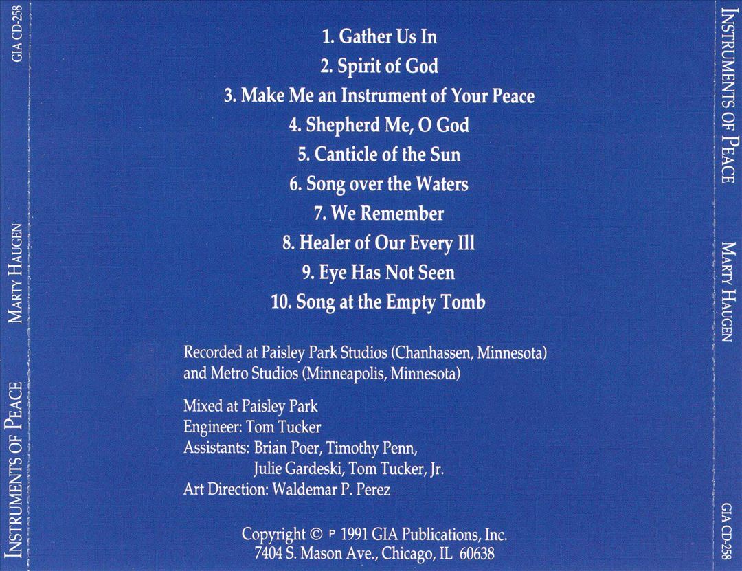 Instruments of Peace – Marty Haugen – MovieMars