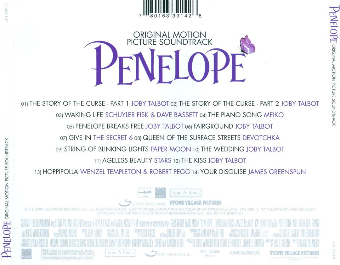 Penelope [Original Motion Picture Soundtrack] – Original Soundtrack ...