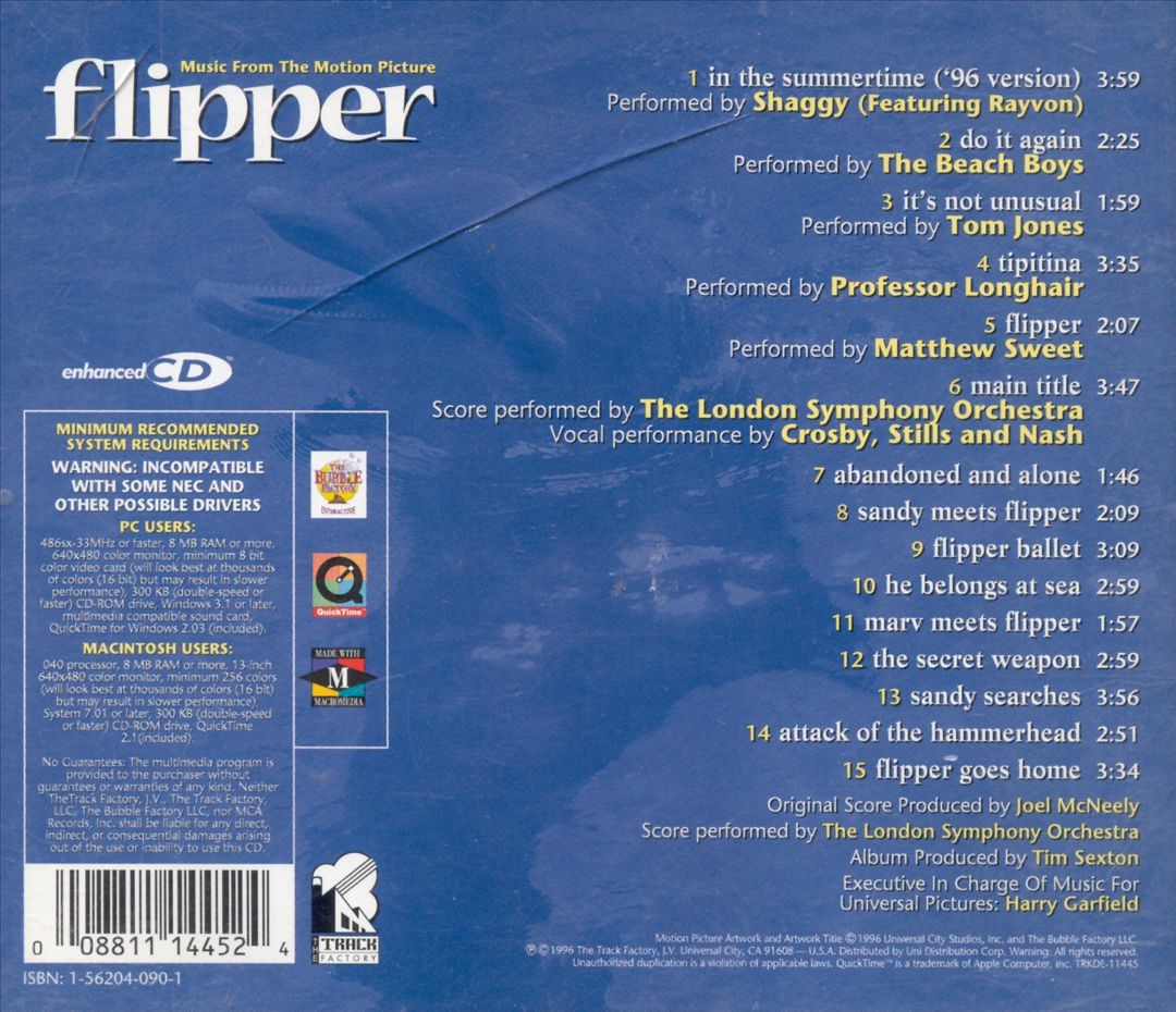 Flipper – Original Soundtrack – MovieMars