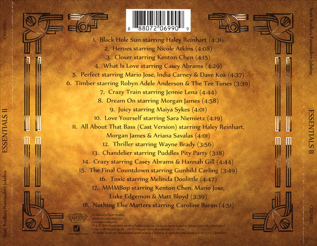 Essentials II – Scott Bradlee's Postmodern Jukebox – MovieMars