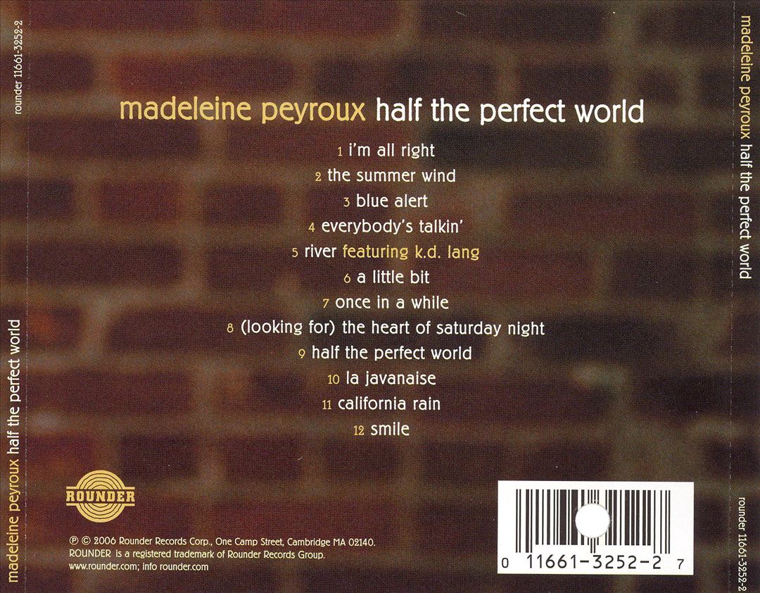 Half the Perfect World – Madeleine Peyroux – MovieMars