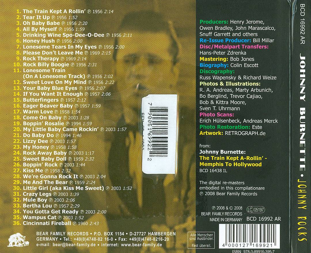 Johnny Rocks – Johnny Burnette – MovieMars