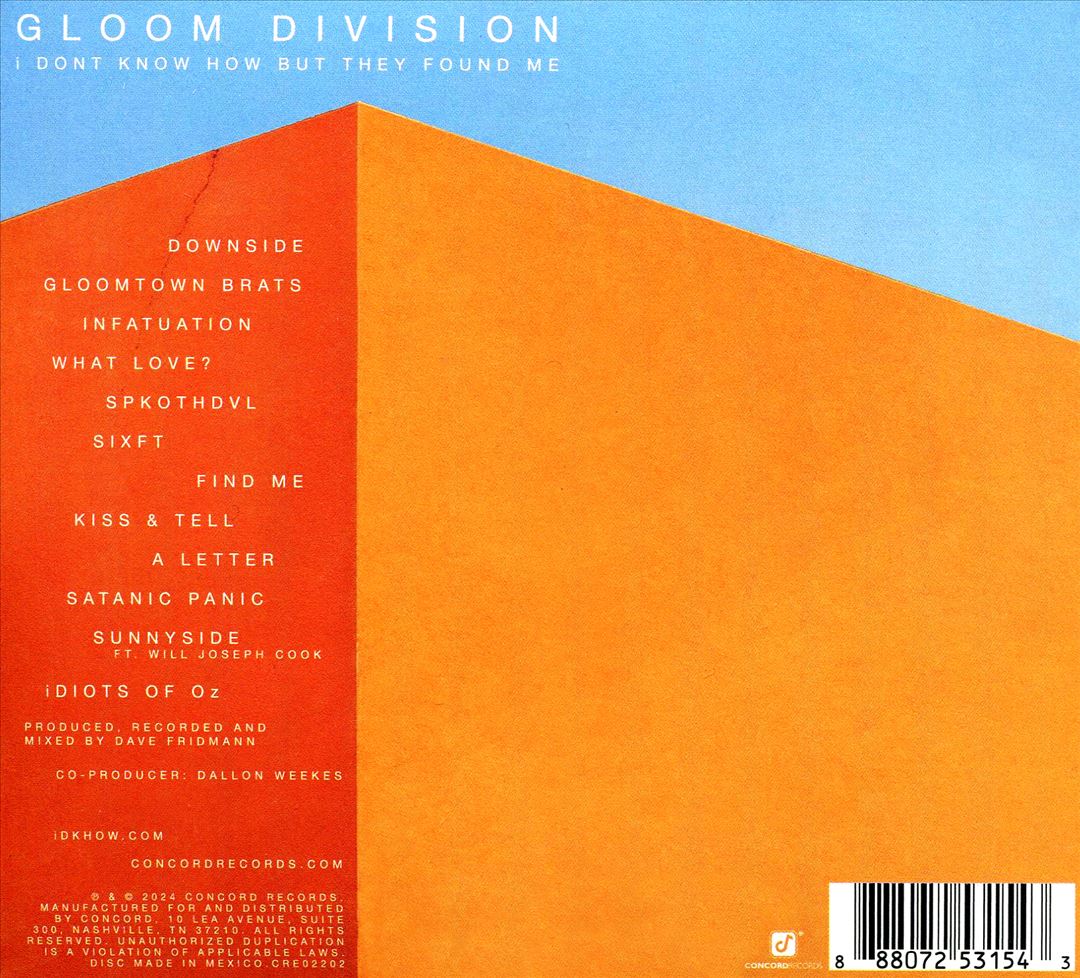 Gloom Division – I Dont Know How But They Found Me – MovieMars
