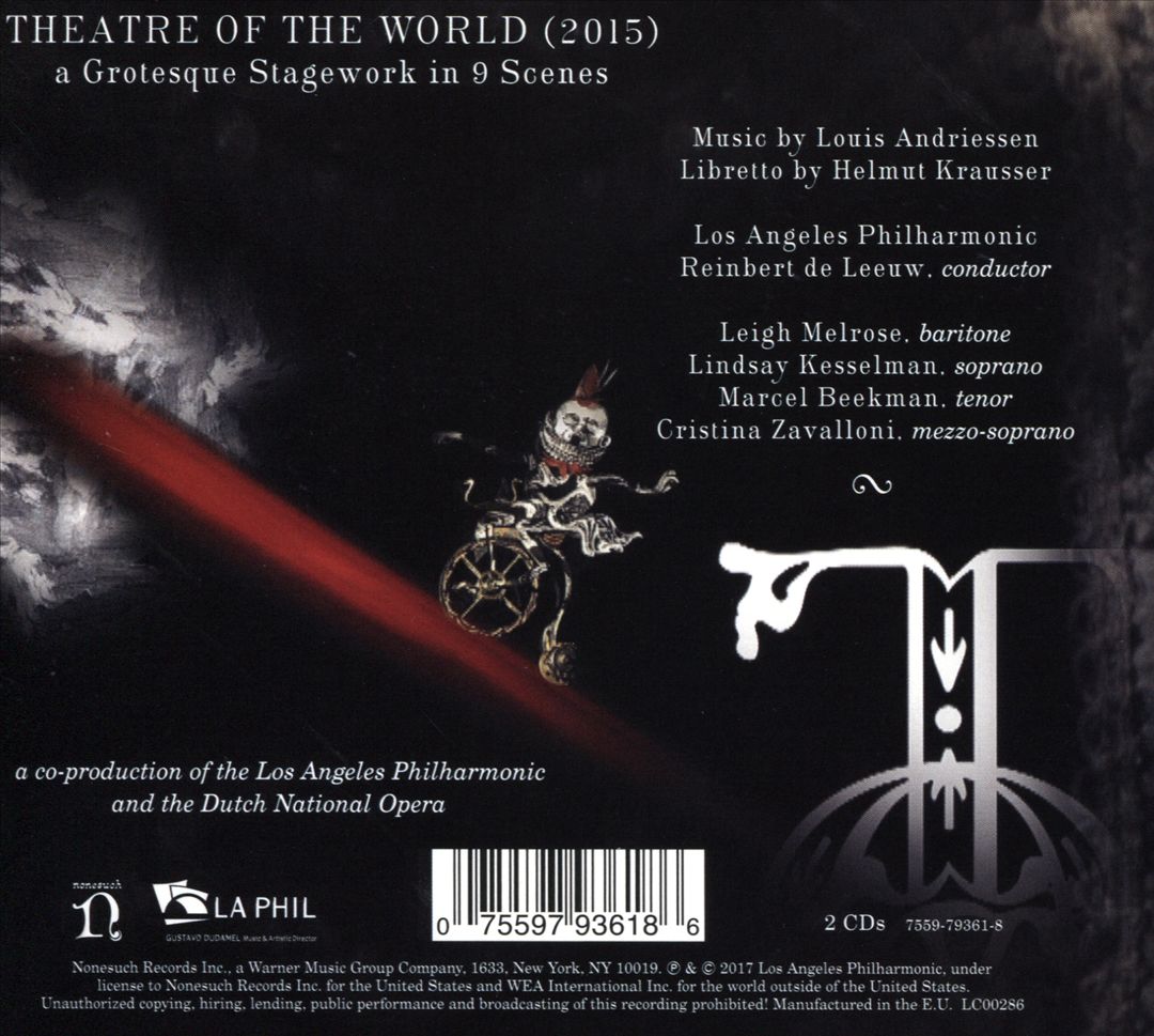 Louis Andriessen: Theatre of the World – Los Angeles Philharmonic ...
