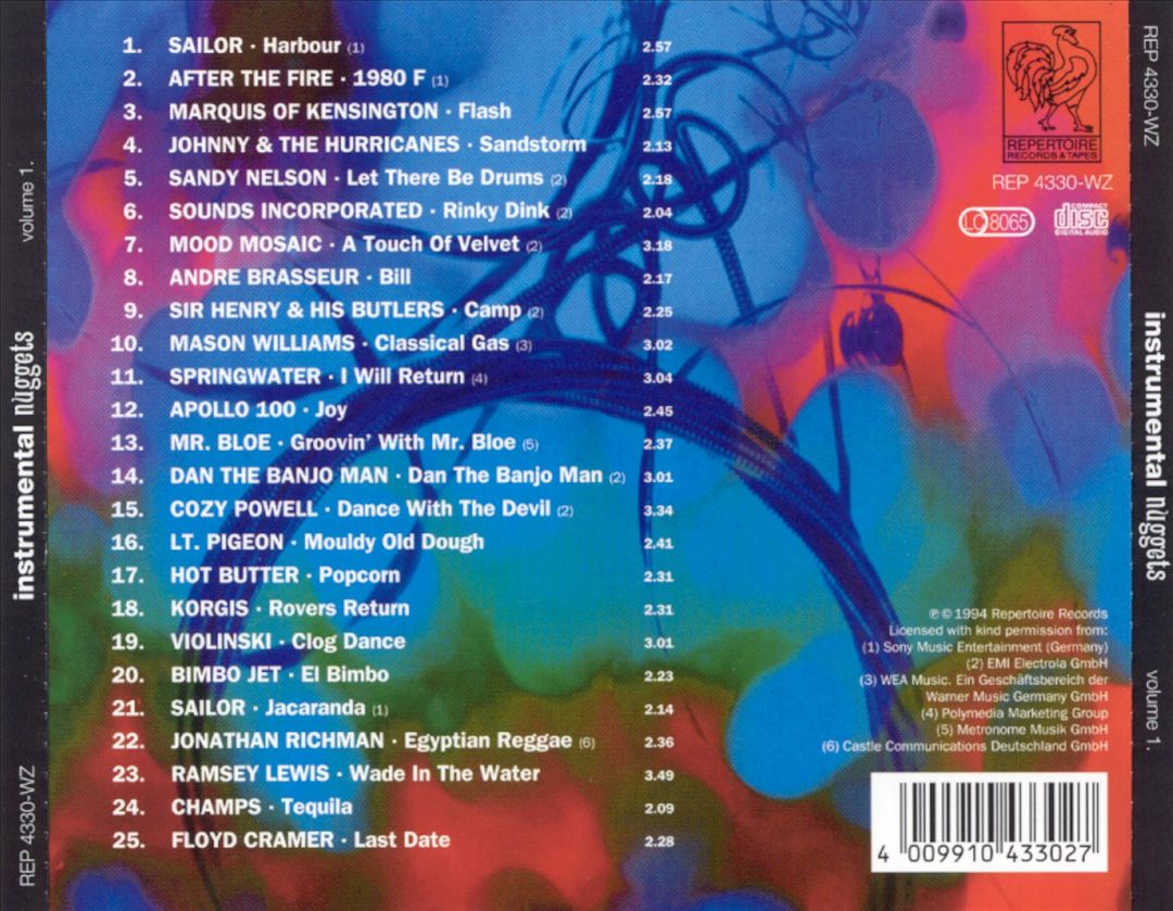 Instrumental Nuggets: Vol. 1 – Various Artists – MovieMars