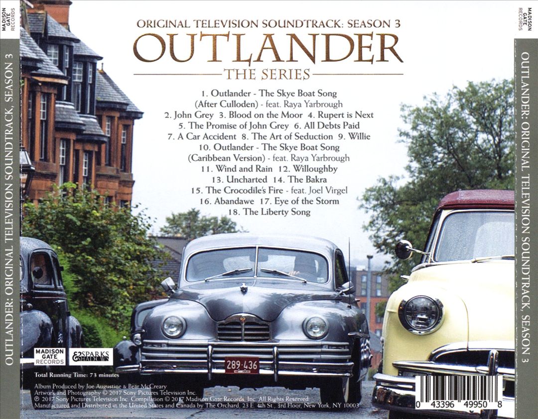 Outlander: Season 3 [Original TV Soundtrack] – Bear McCreary – MovieMars