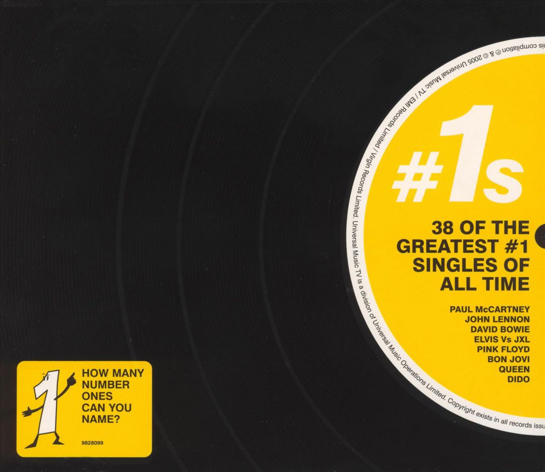 1S - 38 of the Greatest Number 1 Singles of All Time – Various Artists ...