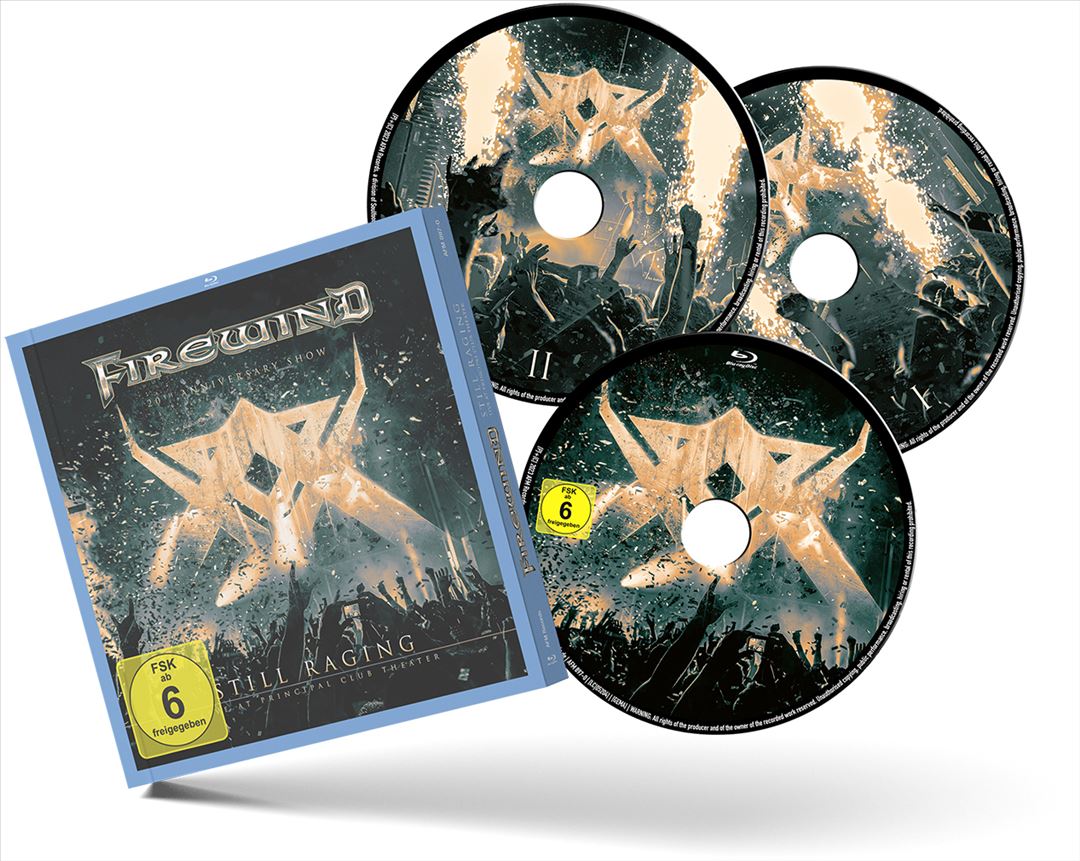 Still Raging - 20th Anniversary Show (CD + Blu-Ray) – Firewind – MovieMars