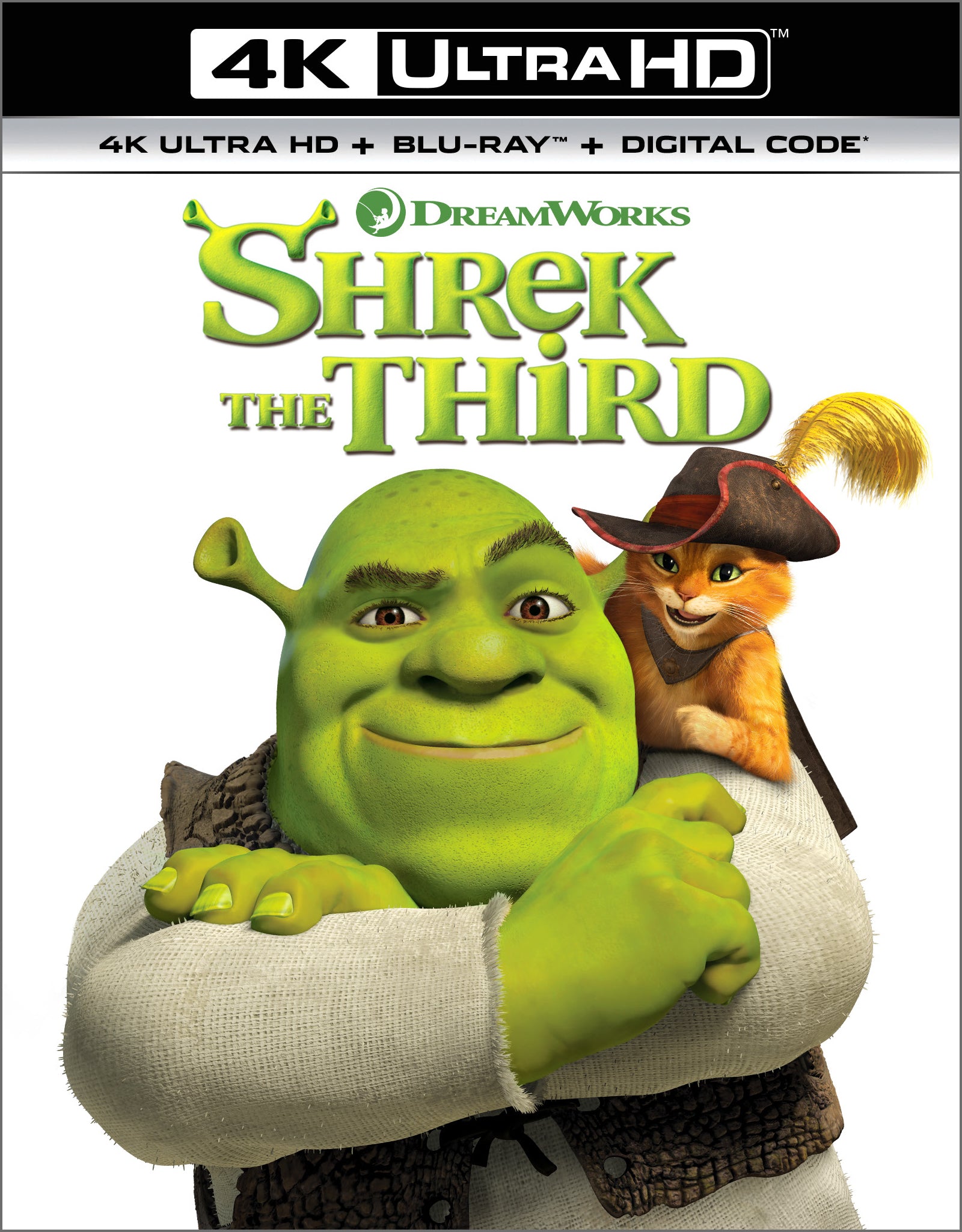 Shrek the Third [Includes Digital Copy] [4K Ultra HD Blu-ray/Blu-ray ...