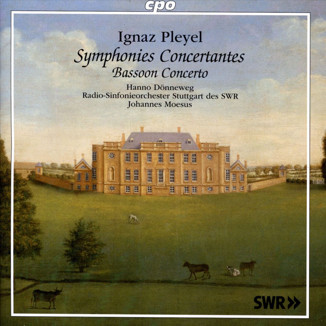 Ignaz Pleyel: Symphonies Concertantes; Bassoon Concerto – Hanno ...