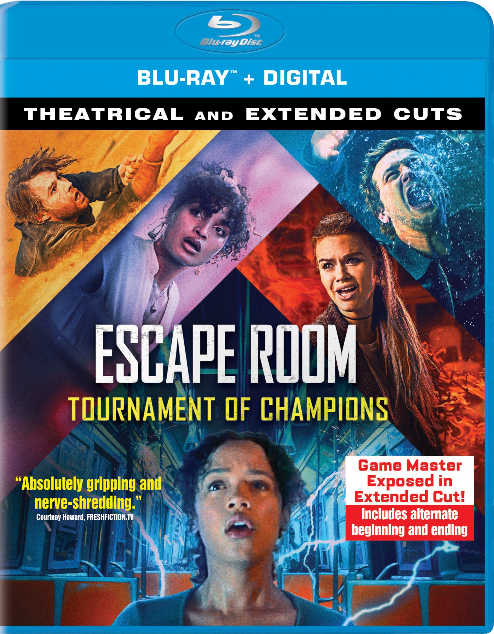 Escape Room: Tournament of Champions [Includes Digital Copy] [Blu-ray ...