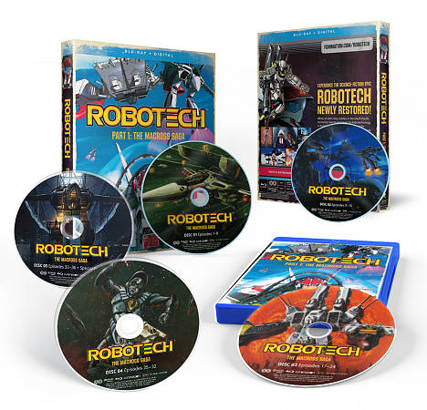 Robotech - Vol. 1: The Macross Saga - First Contact – MovieMars