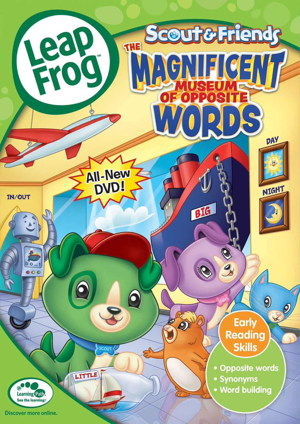 LeapFrog: Scout & Friends - The Magnificent Museum of Opposite Words ...