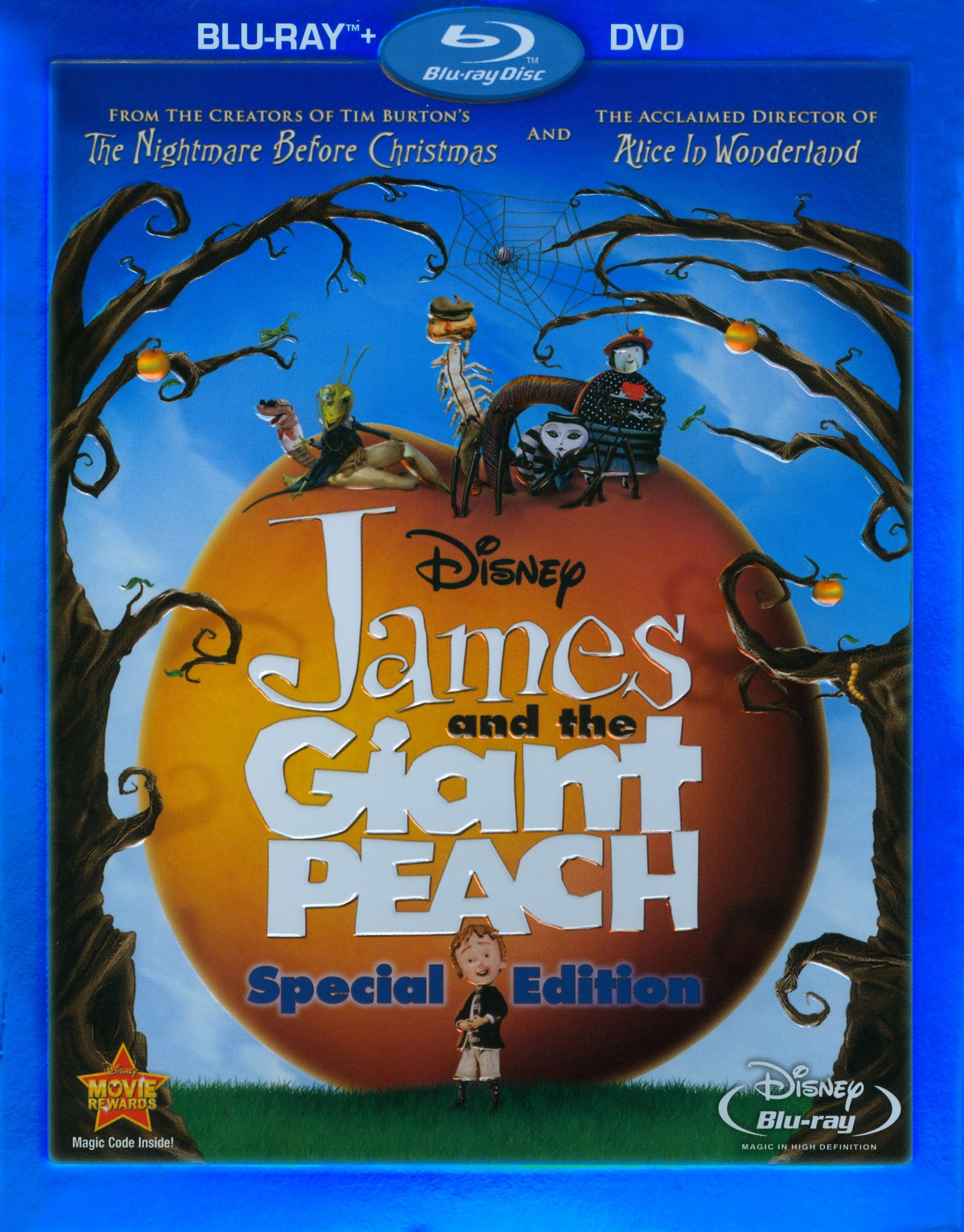 James and the Giant Peach [Special Edition] [2 Discs] [Blu-ray/DVD ...