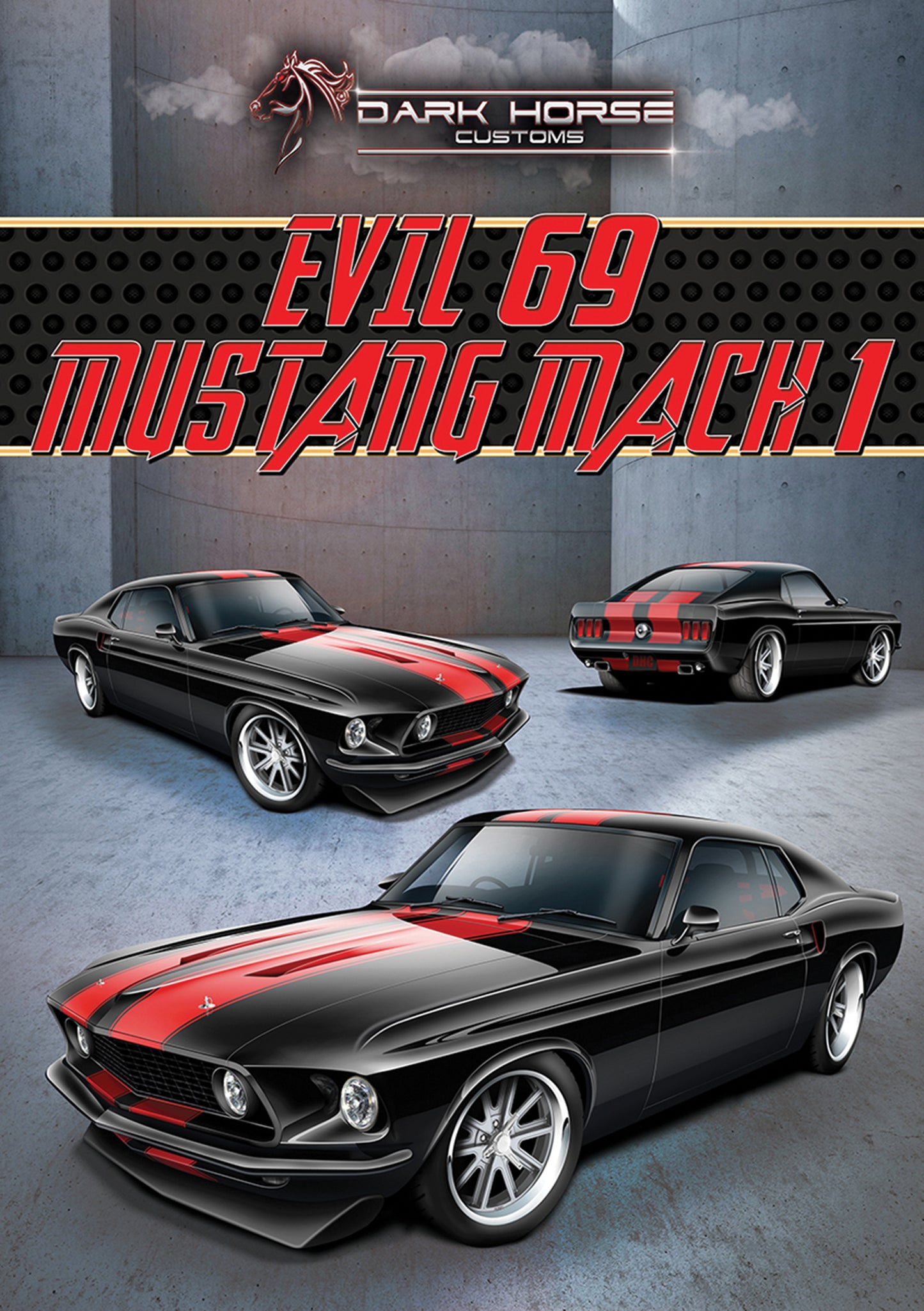 Evil 69 Mach 1: Ford Mustang DHC 351 Series – MovieMars